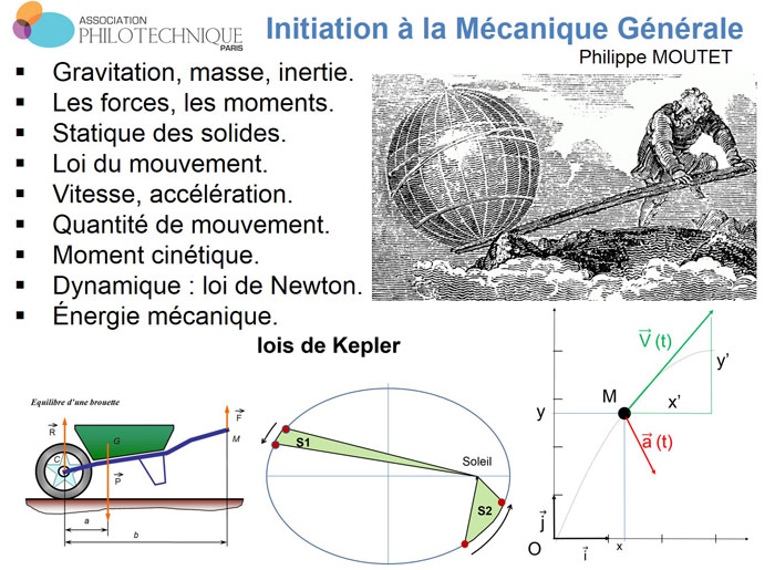 Cours de Physique - Les bases de mécanique générale - Paris